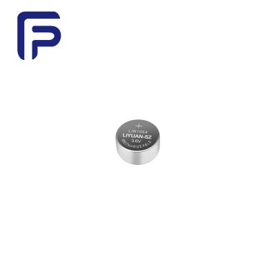 Cina Batteria ricaricabile Materialee 3.6V 45mAh del bottone del PVC per le cuffie in vendita