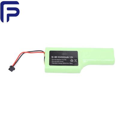 Cina 12V industriale del pacchetto 4500mAh della batteria del Ni MH per l'aspirapolvere in vendita