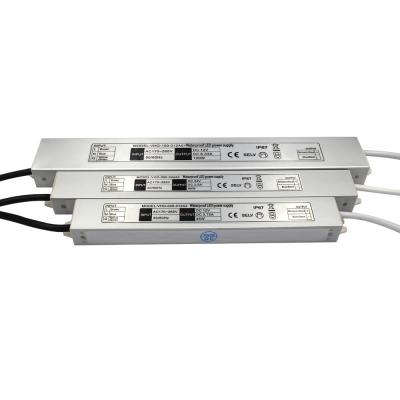 Cina Slim LED Waterproof Power Supply IP67 SAA Constant Voltage For Strip Light in vendita