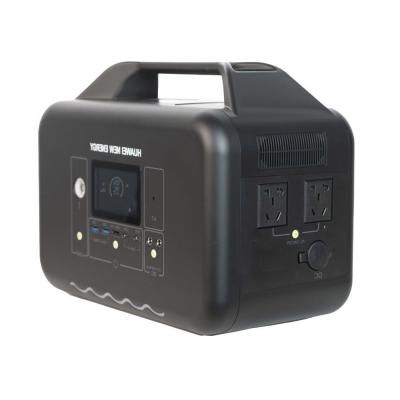 Cina Solar Energy System Portable Power Generator 672Wh 600W Big Capacity Fast Charging UPS in vendita