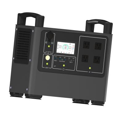 Cina generatore solare della Banca portatile di potere di energia 110V/220V della casa di potenza della batteria di 2000W LiFePO4 in vendita