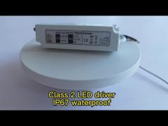 20W 830mA Strip Light LED Driver 24V Plastic Case For Cooler