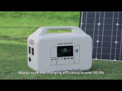 110V 220V UPS Portable Power Station 672Wh 600W Big Capacity Fast Charging