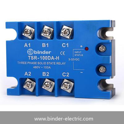 China Three Phase Solid State Relay with LED Light for Incandescent Lamps for sale