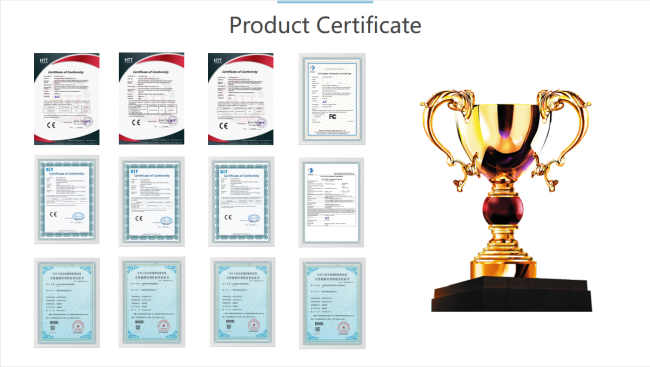 Product quality certification