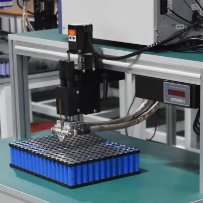 중국 벤치 유형 반 자동 DC 배터리 탭 스팟 용접 기계 셀 사용 판매용