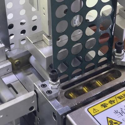 China Cylindrical Automatic Battery Stickers Machine 18650 Lithium Ion Battery Stickers Machine for sale