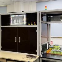 China Cylindrical Battery Pack Testing Machine Positive And Negative Electrode Testing Equipment for sale