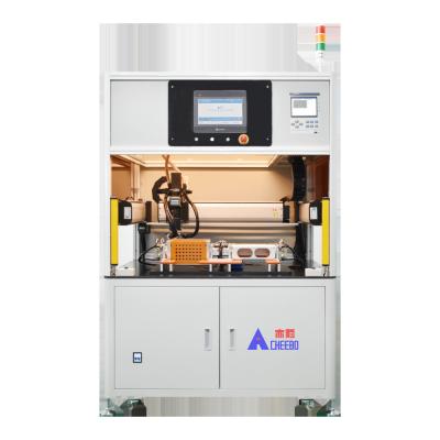 Elektrische roterende laskop Dual Station Lithiumbatterie Precision Automatische eenzijdige spot lassen machine