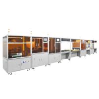 China Fully Automatic Cylindrical Battery Pack Assembly Line 3000PCS/H for sale