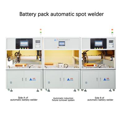 Cina Linea di assemblaggio pacchi batteria al litio 18650 21700 con servizio post-vendita in vendita