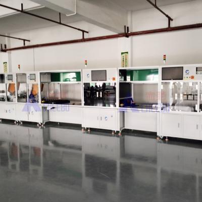 중국 18650 21700 셀의 자동 리?? 배터리 조립 라인 판매용