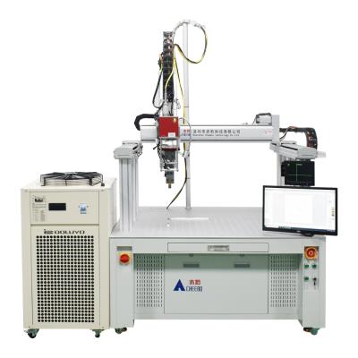 China 6000W High Precision Fully Automatic Fiber Laser Welding Machine with Gantry Motion Structure for Square Li Ion Battery Packs for sale