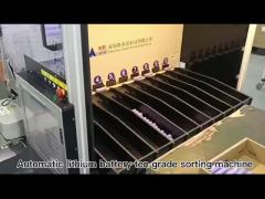 Cylindrical Battery Testing Equipment Fast Speed Single Cell Sorter For Battery