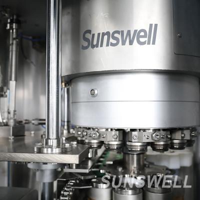 China Máquina de rellenar 500ml Juice Cans Automatic 2000CPH de la bebida vacía de aluminio de la poder en venta