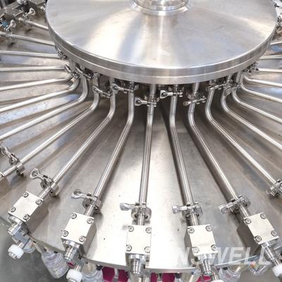 China Stabiele prestaties Kleine sapvulmachine 15000BPH Vierkante fles 5000 KG Te koop