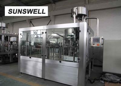 China PE Film Shrink Wrapping  Juice Filling Machine   Within ± 2mm  Control Accuracy for sale