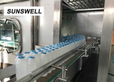 China SS304  Material Beverage Filling Equipment  Especially For PE Bottles Dairy And Juice for sale