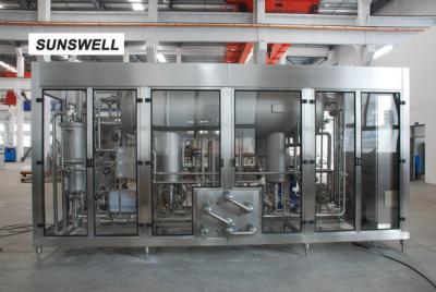 China Common Temperature Carbonated Filling Machine  With Flow Meter  Tecnology for sale