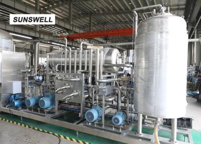 China DN65 Material Outlet Diameter Carbonated Drink Bottling Machine For Beverage Factory for sale