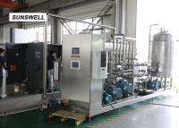 China Automatic Carbonated Filling Machine with Mass Flow Mixer 25000 L/hr Precision ≤2% for sale