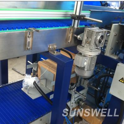 China Glass Bottle Wine Automatic Water Bottle Shrink Wrapping Machine PET Bottle Soft Drink Shrink Wrap Packing Machines for sale