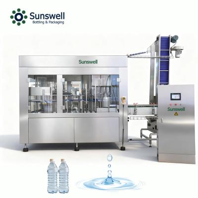 China Fully Automated Plastic Bottle Water Filling Machine System for sale