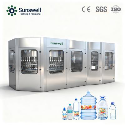 China Fully Automated Pure Water Production and Filling Machinery for sale