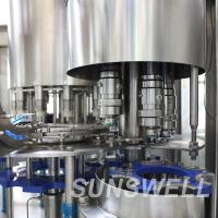 China Automatic PET Bottle Water Bottling Line 3 in 1 Rinser Filler Capper 2000-24000 BPH for sale
