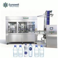 China 3-in-1 Automatic Water Filling Capping Machine 2000-24000 BPH SUS304 for sale
