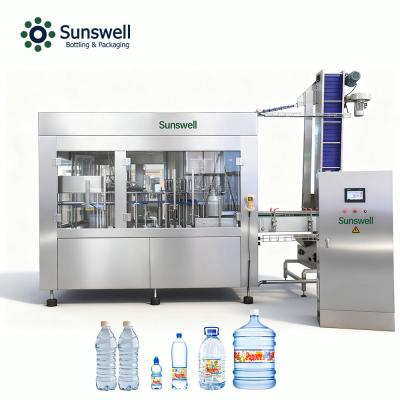 China Industrial Turnkey Water Filling Machine Line for PET Bottle Drinking Water for sale