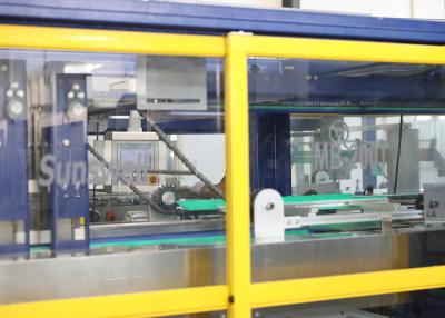 China Auto PE Film Heat Shrink Wrapper With Cardboard Trayer Wrapping Packing Machine for sale