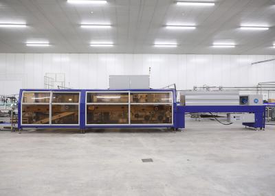 Cina Imballaggio con involucro termocontrattile del mezzo vassoio automatico pieno dell'attrezzatura di involucro restringibile del metallo in vendita