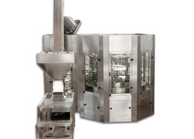 Cina materiale da otturazione e tappatrice automatici di lavaggio delle bottiglie 120-2000BPH un'acqua Monoblock da 5 galloni in vendita