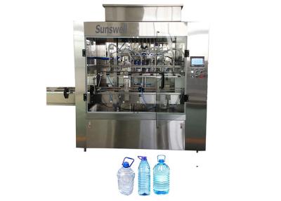 China 4L PLC Control Mineral Water Bottling Machine Non Carbonated for sale