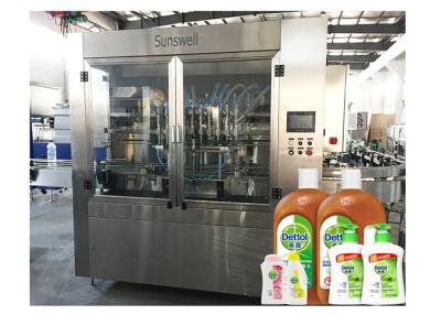 China 500ml het staalstructuur van de HUISDIERENfles Sprankelende Vullende Machine for sale