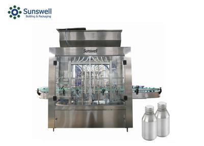 China 2000BPH volledige Machine 4 van het Aluminiumflessenvullen Schroefhoofden for sale