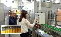 China Automatic 3 in 1 Tea Plant Capper Beverage Making Machine for PET Bottle Hot Filling 2000-4000 BPH for sale