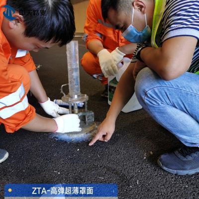 Cina Alto elastico ultra sottile di Asphalt Pavement Preventive Maintenance Overlay in vendita