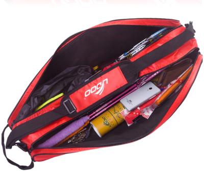 China Tennis racket bag, use high quality oxford fabric, with nylon material,supports to cover 6 rackets for sale