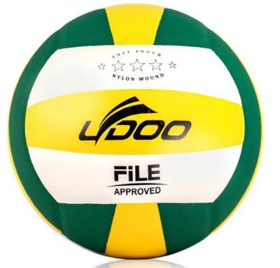 China Super-soft Fiber Volleyball, good touch feeling, durable for playing and training for sale
