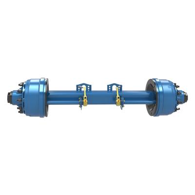 China Heavy Duty Truck 13T Trailer Spare Part Square Or Round Axles for sale