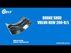 OEM 3095196 New Model 200 Brake Shoe For Volvo