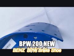 Dureza alta 05.091.27.83 .0 modelo novo 200 de sapata de freio de BPW