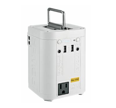 China Fonte de alimentação portátil solar 99Wh do sistema Rechargeble de 100 watts UN38.3 à venda