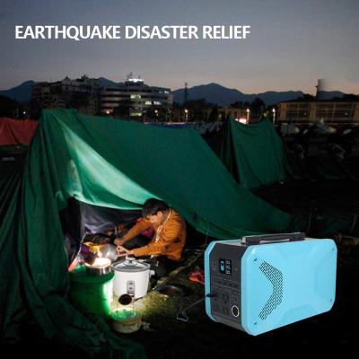 China bateria de lítio de acampamento da fonte de alimentação 720Wh 720W do sistema 220V portátil solar à venda