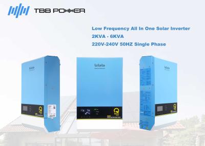Cina ibrido di 6kw 48vdc 230vac fuori dal caricatore solare solare 6kw dell'invertitore 90A MPPT di griglia in vendita