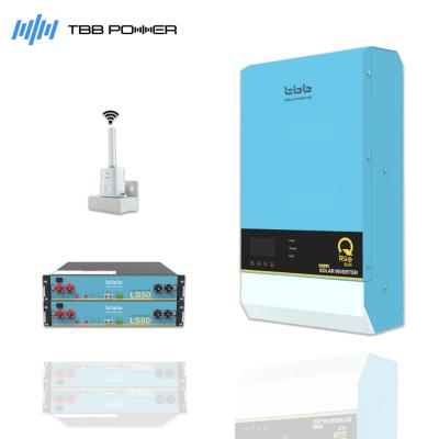 Cina Serie di TBB RIIO fuori dall'invertitore ibrido 24V 48V 2KW 3KW 4KW 5KW 6KW della tassa di potere di griglia in vendita