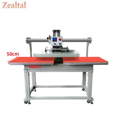 China High Output Two Station Pneumatic Heat Press CE Certified Embossing Equipment for Leather Goods, Shoes, Hats & Garment Accessories for sale
