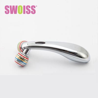 China Skin Lifting Microcurrent Facial Machine With Solar Panel Easy To Carry for sale